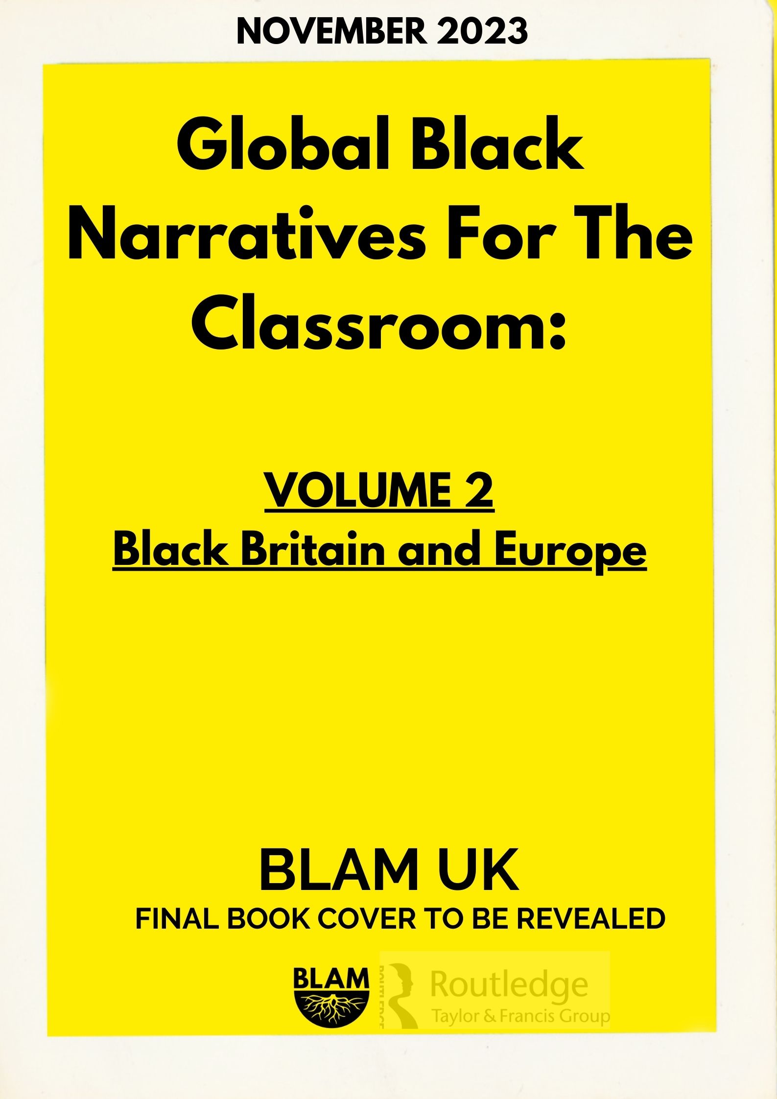 BLAM UK BOOK PRESS RELEASE ! – BLAM UK CIC